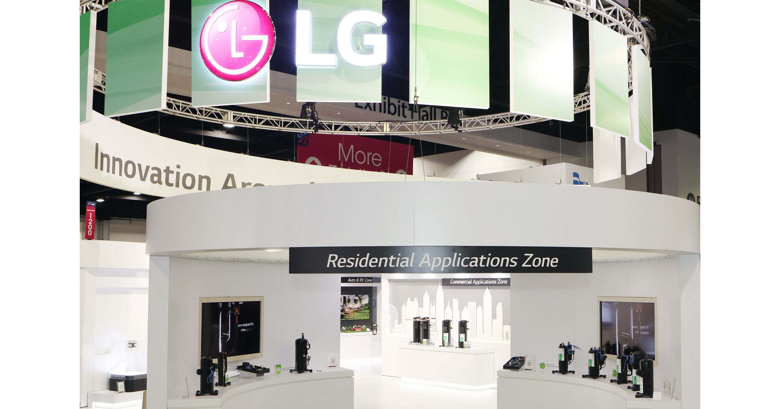 LG SHOWCASES ADVANCED COMPRESSORS AND MOTORS IN STANDALONE BOOTH AT AHR ...