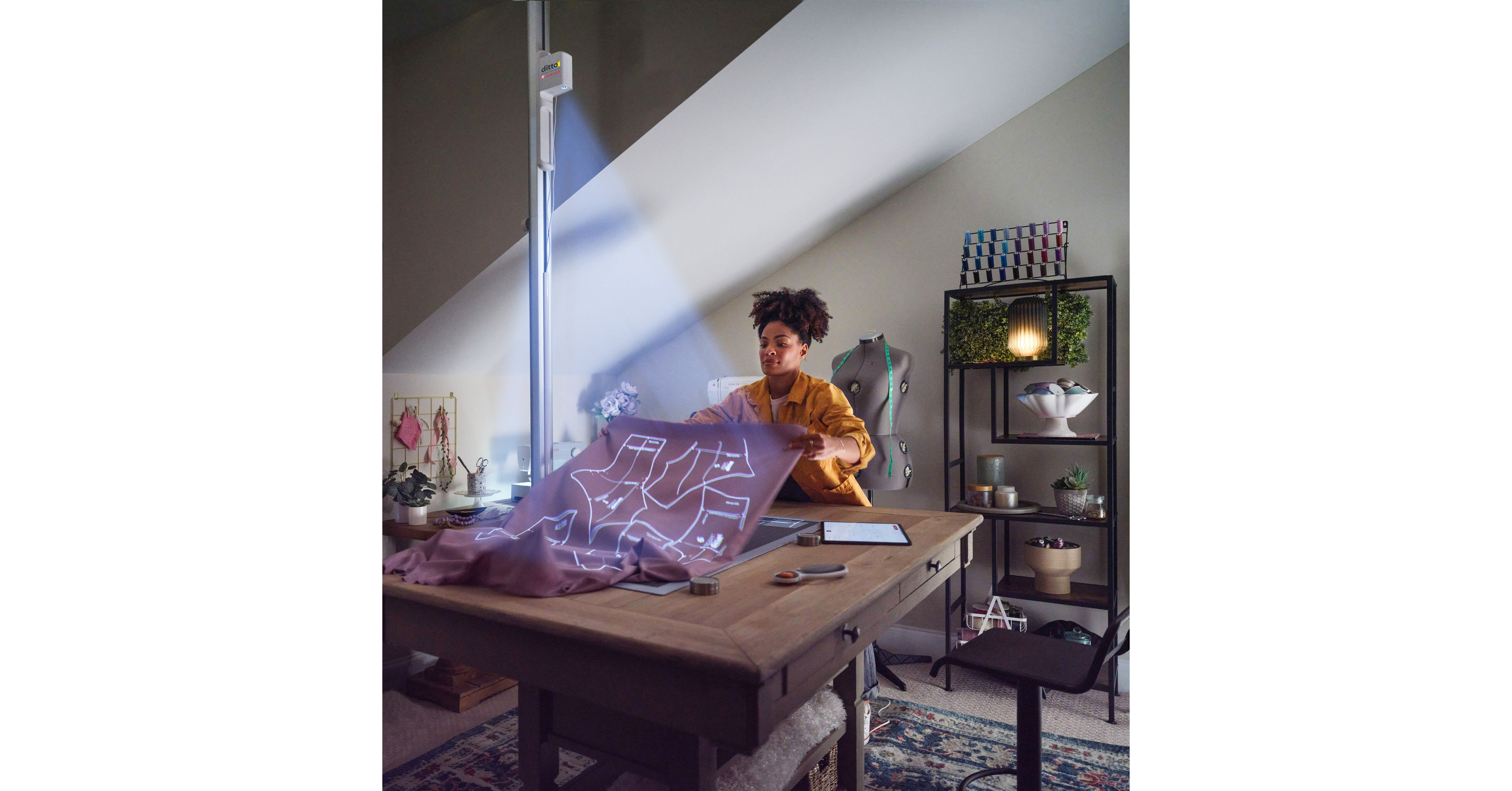 Ditto™ launches digital pattern projection, the first disruptive sewing ...