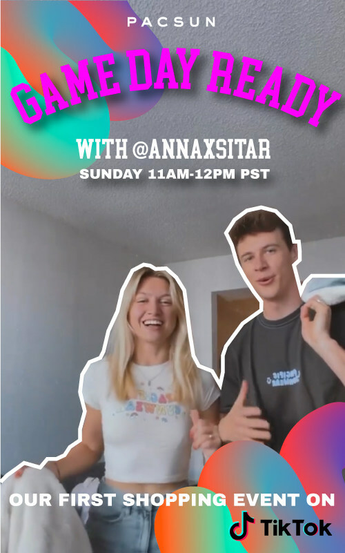 DIGITAL CREATOR ANNA SITAR HOSTS PACSUN'S TIKTOK LIVESTREAM SHOPPING ...