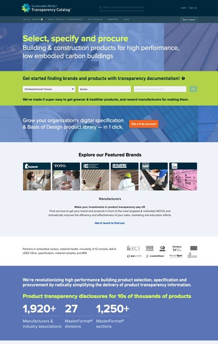 Sustainable Minds Announces Transparency Catalog v4.0 to Accelerate ...