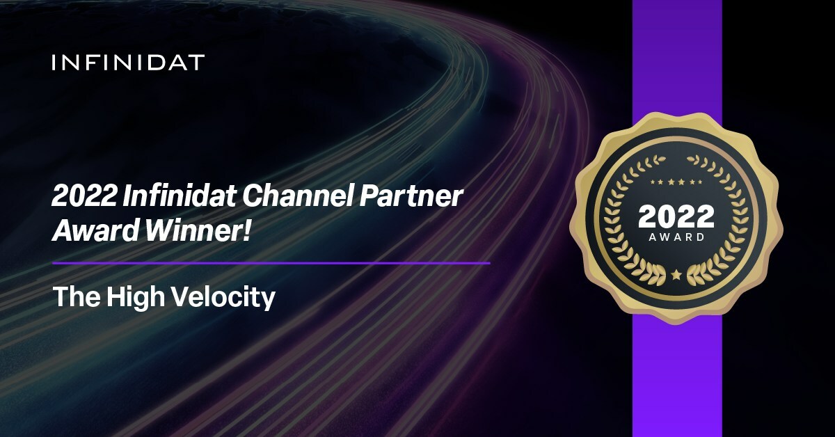 OneNeck Announces 2022 Infinidat High Velocity Award