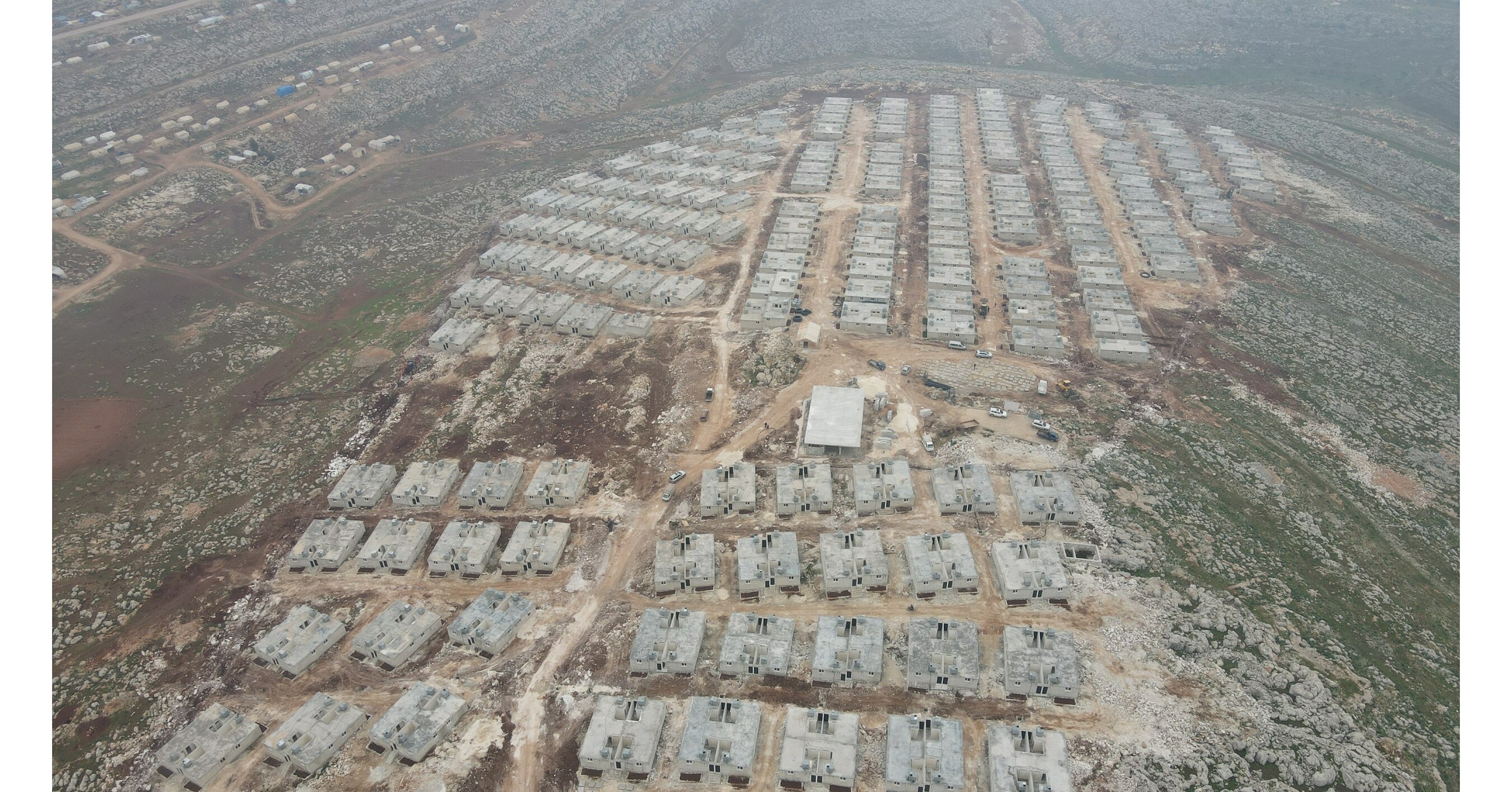 1000 HOMES IN 100 HOURS FOR DISPLACED OF SYRIA AFTER QUAKE