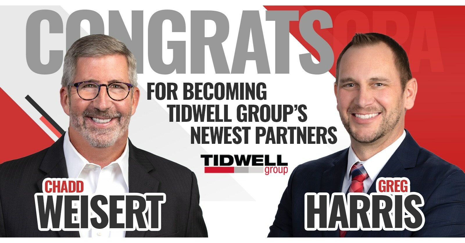 New Partners Announced at Tidwell Group