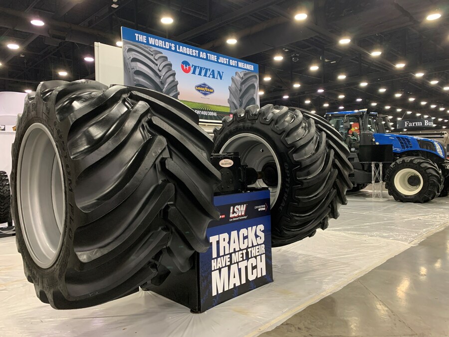 Rolling In A Tractor Tire