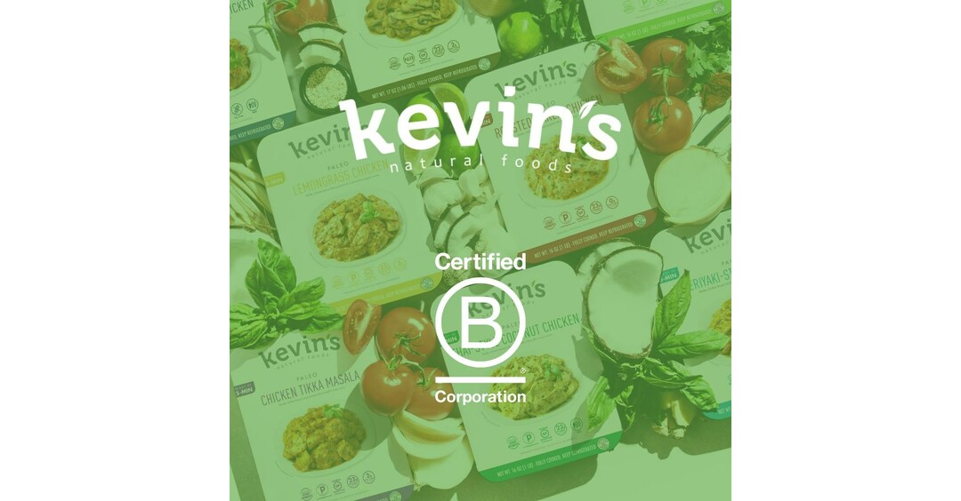 Kevin's Natural Foods achieves distinction as a Certified B Corporation™