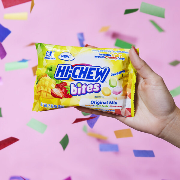 Bite-Size Chew, Big Fruit Flavor: Introducing New HI-CHEW™ Bites