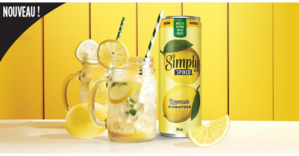 Avec Simply Spiked(MD), l'allée des coolers sera plus juteuse dès le ...