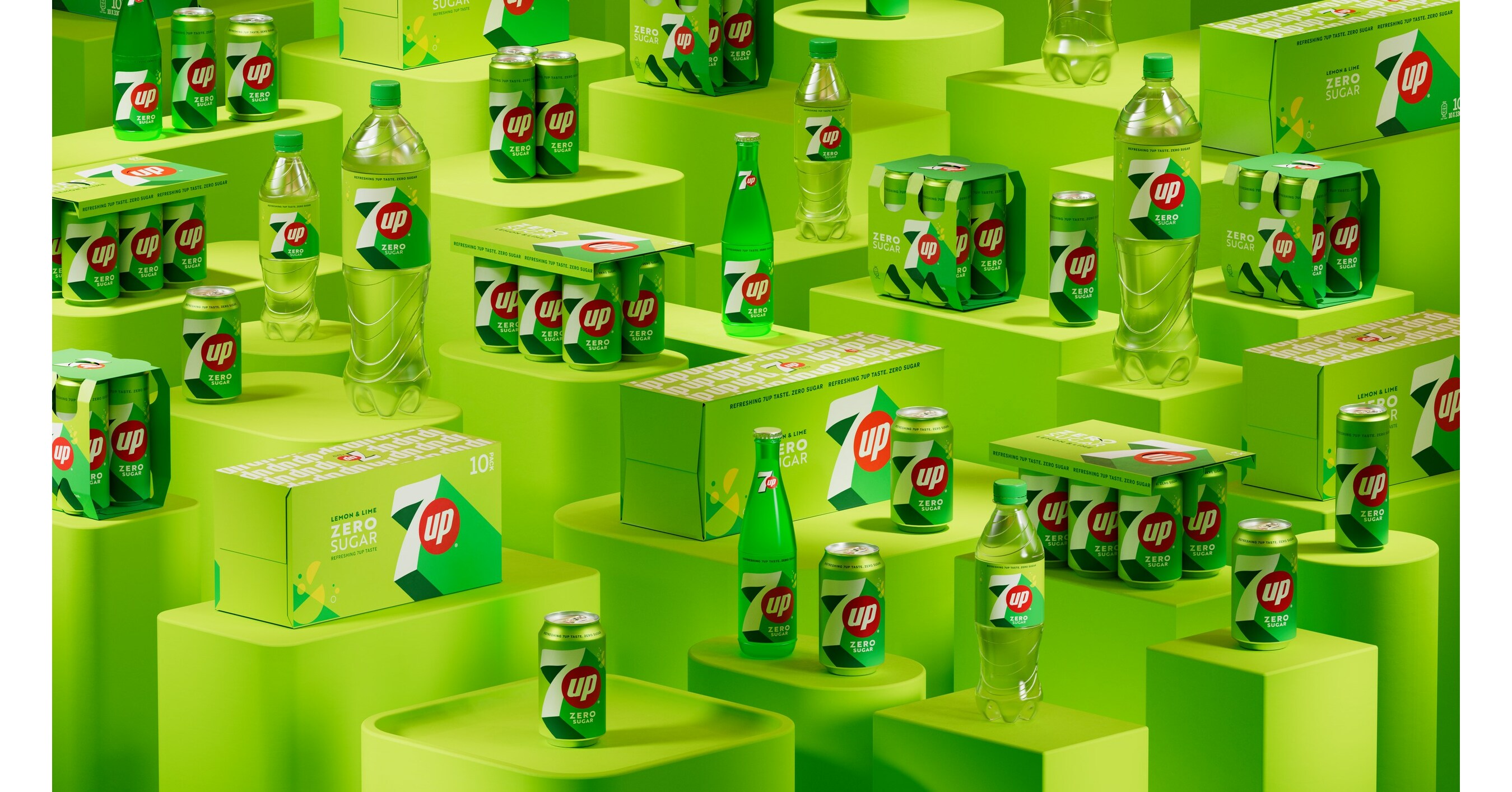 7UP® NOS REFRESCA CON SU POSICIONAMIENTO INTERNACIONAL Y NUEVA IDENTIDAD