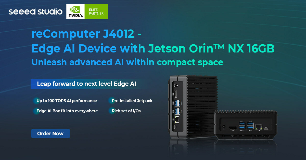 Seeed Studio Upgrades to Elite Tier of NVIDIA Partner Network, Driving Pioneering AIoT Solutions ...