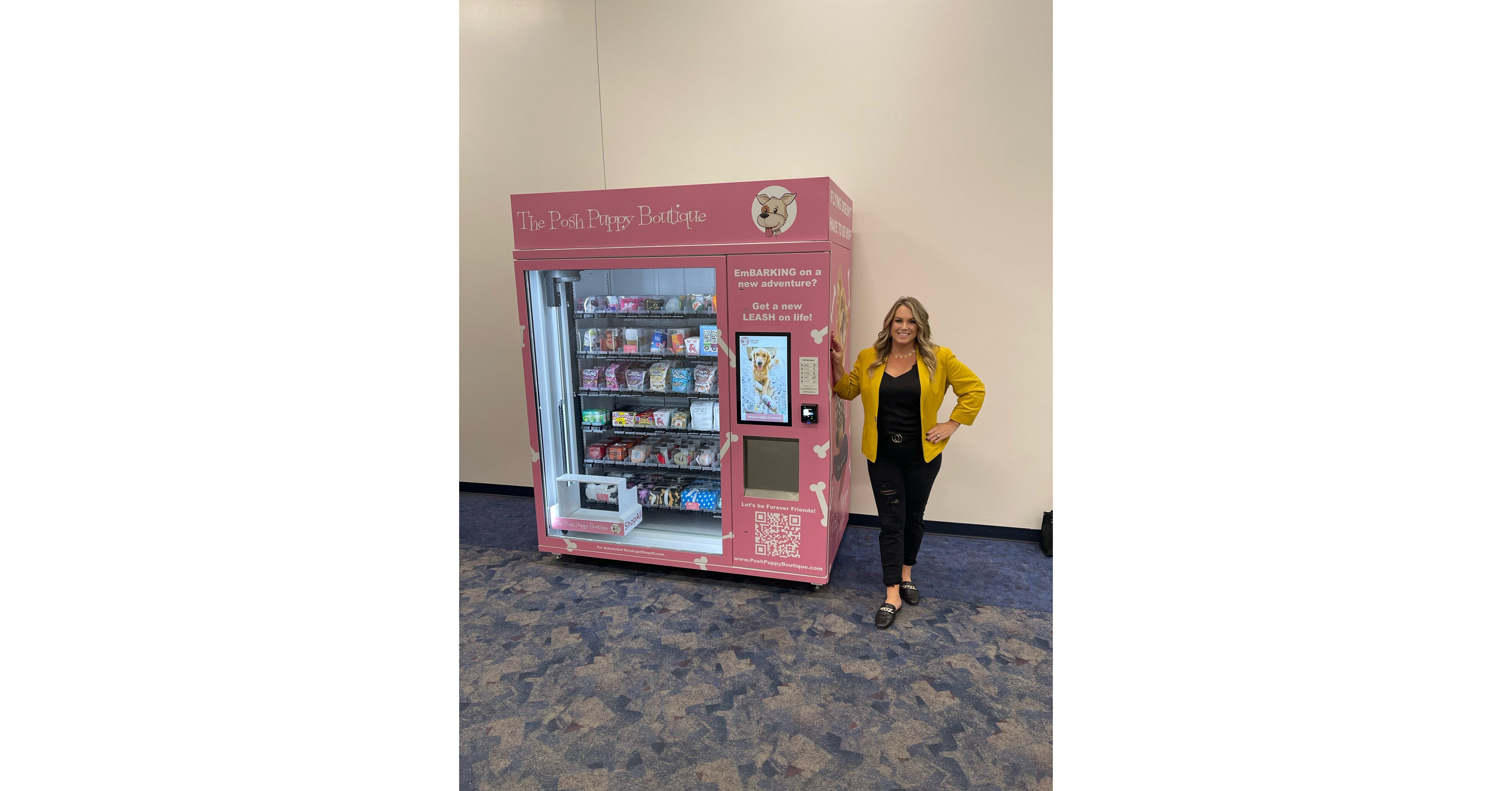 Posh Puppy Boutique Launches First Airport Retail Kiosk at Harry Reid ...