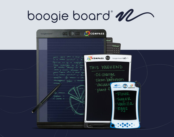 Boogie Board® Announces Partnership with Compass Industries