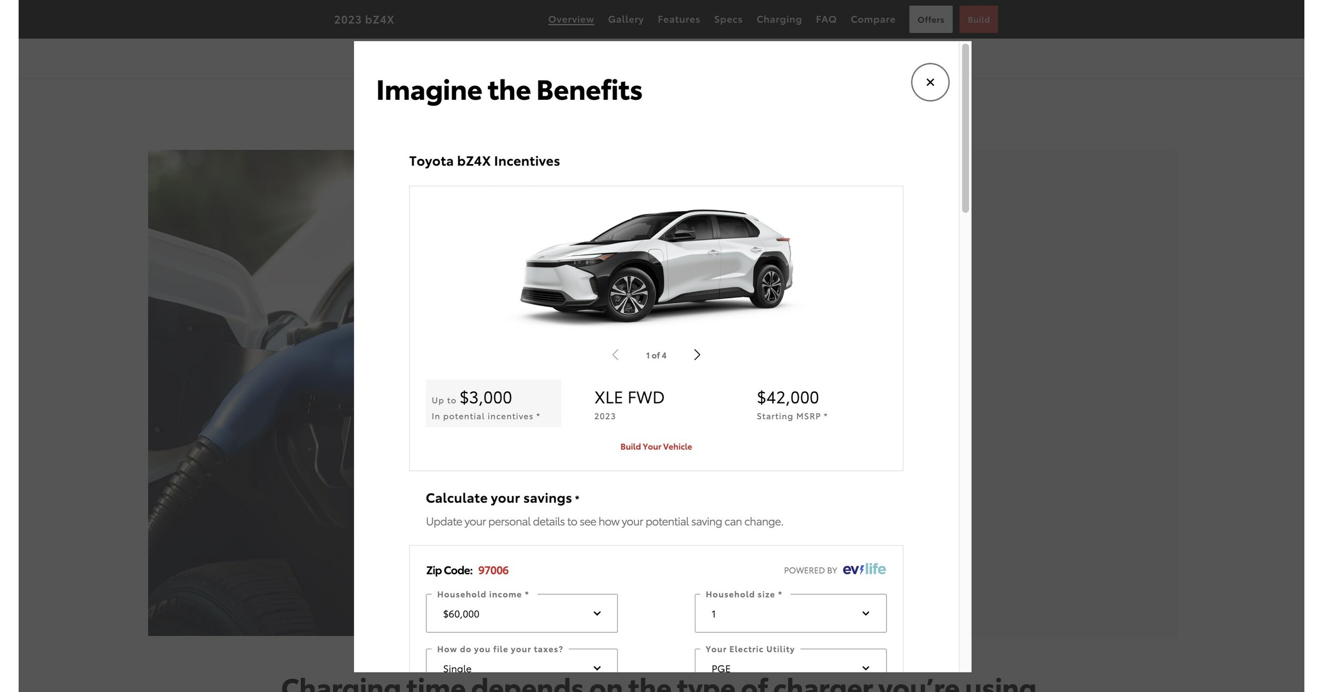 Toyota EV Incentive Finder Powered by EV Life Helps Customers Find ...