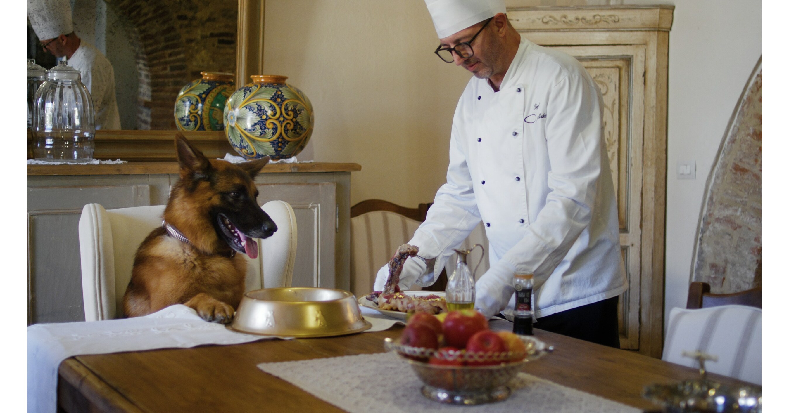 Canine Star of Netflix's Gunther's Millions Purchases Nicolas Cage's ...