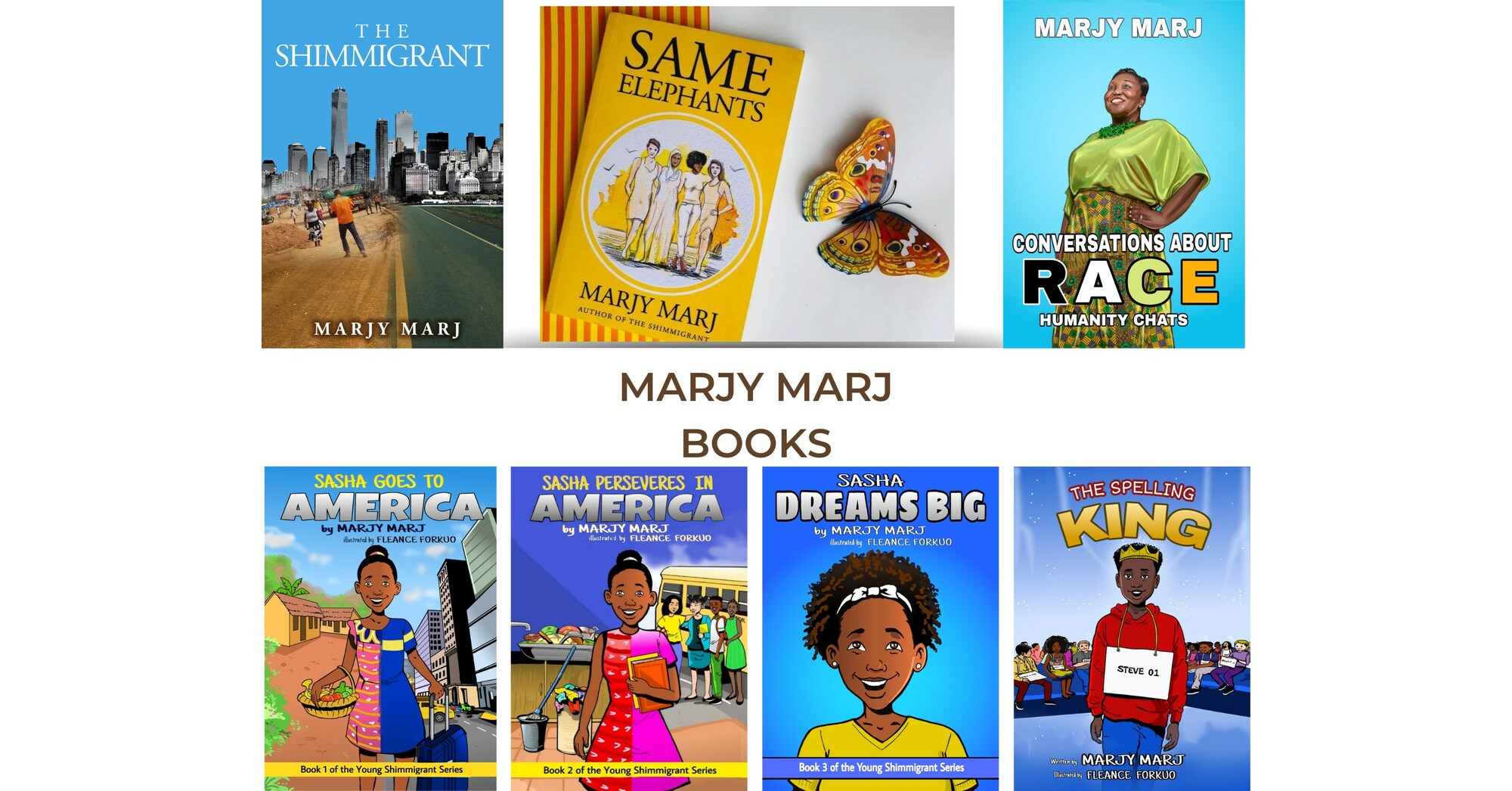 Marjy Marj Releases New Book - Conversations About Race