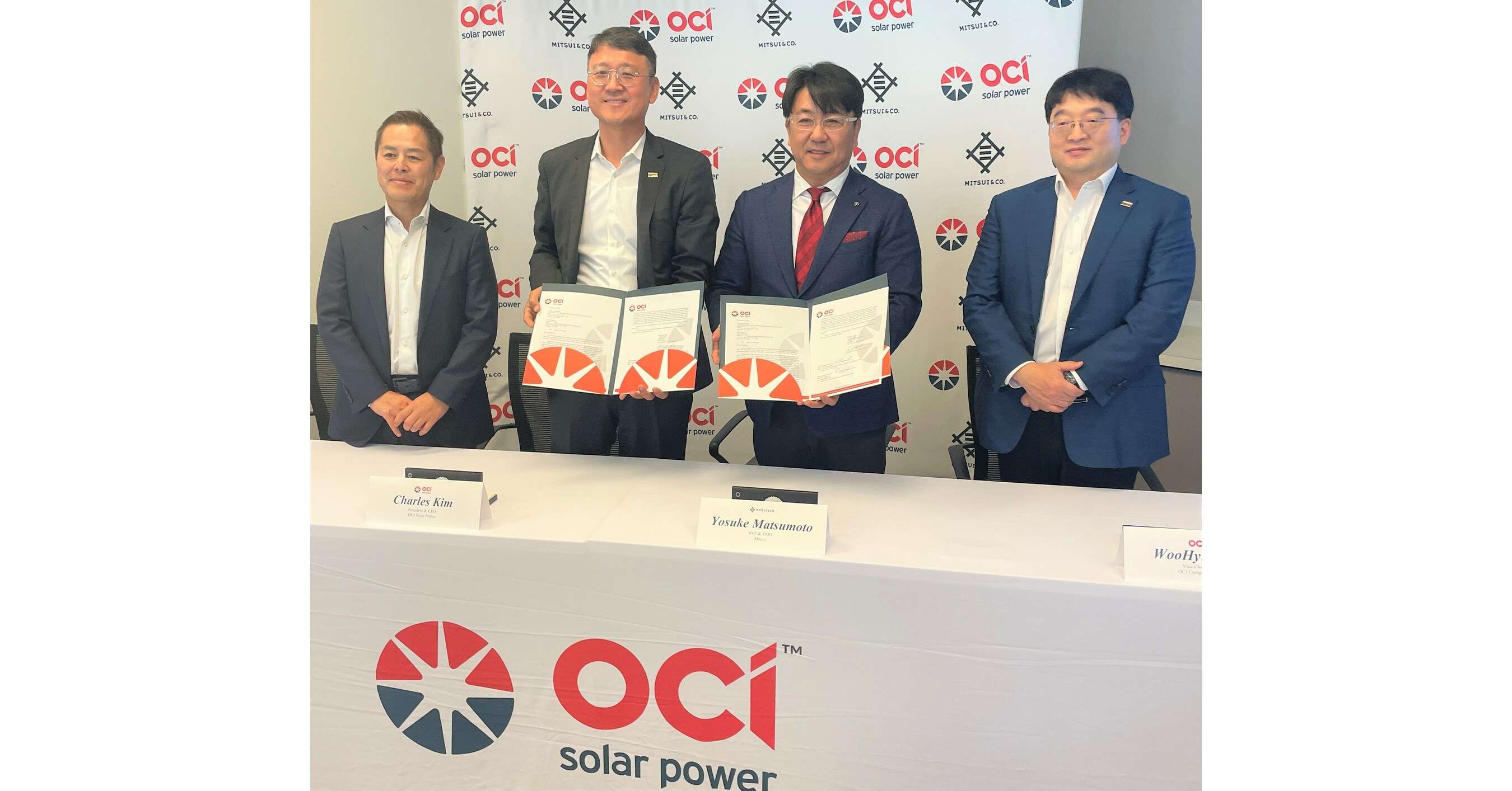 OCI Solar Power announces collaboration with Mitsui USA for solar ...