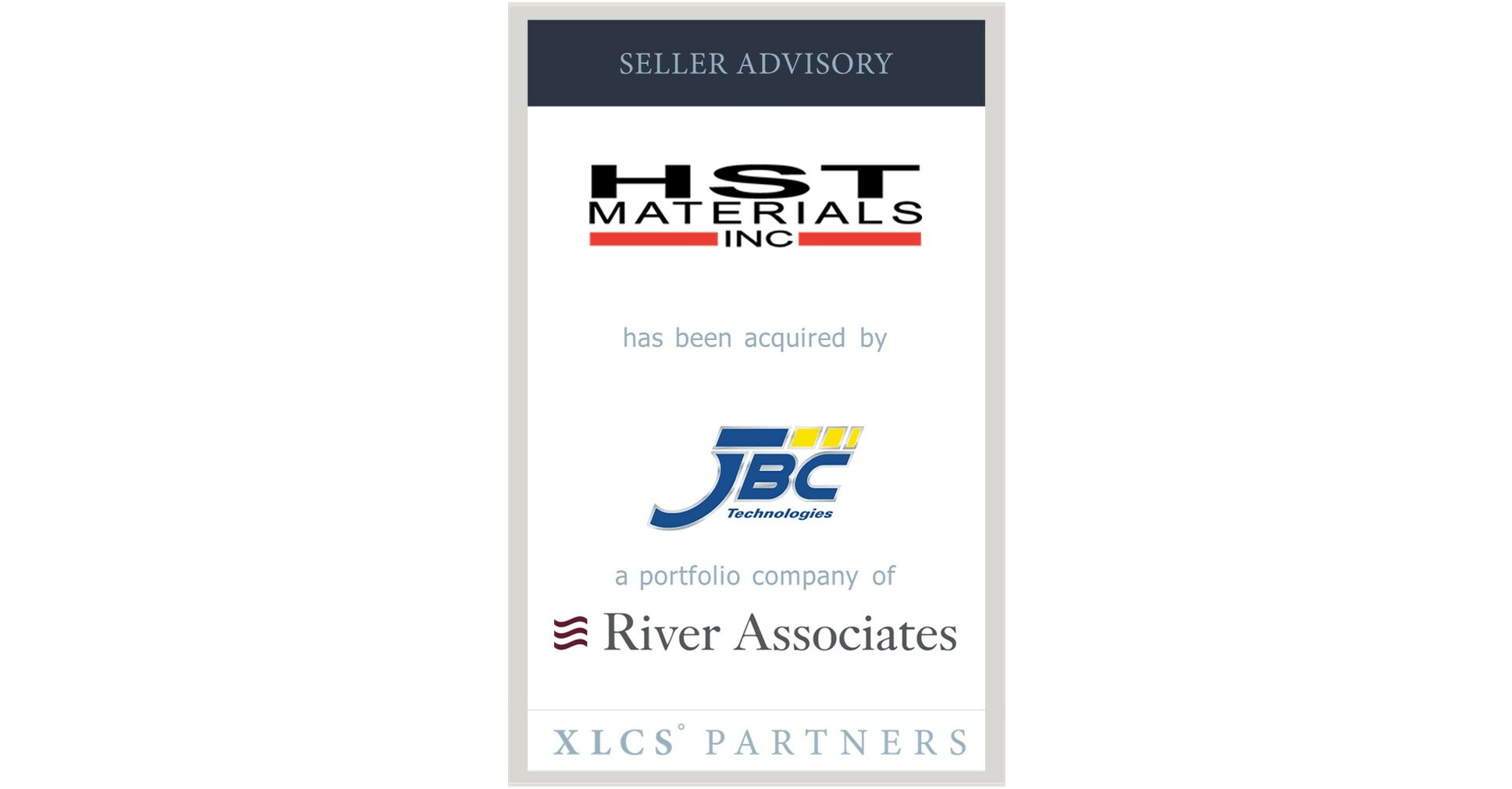 XLCS Partners advises HST Materials in sale to JBC Technologies