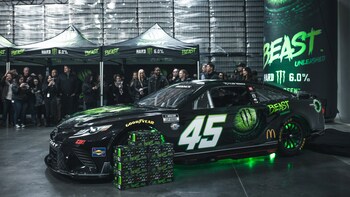 Monster Brewing and 23XI Racing Unleash The Beast on NASCAR!