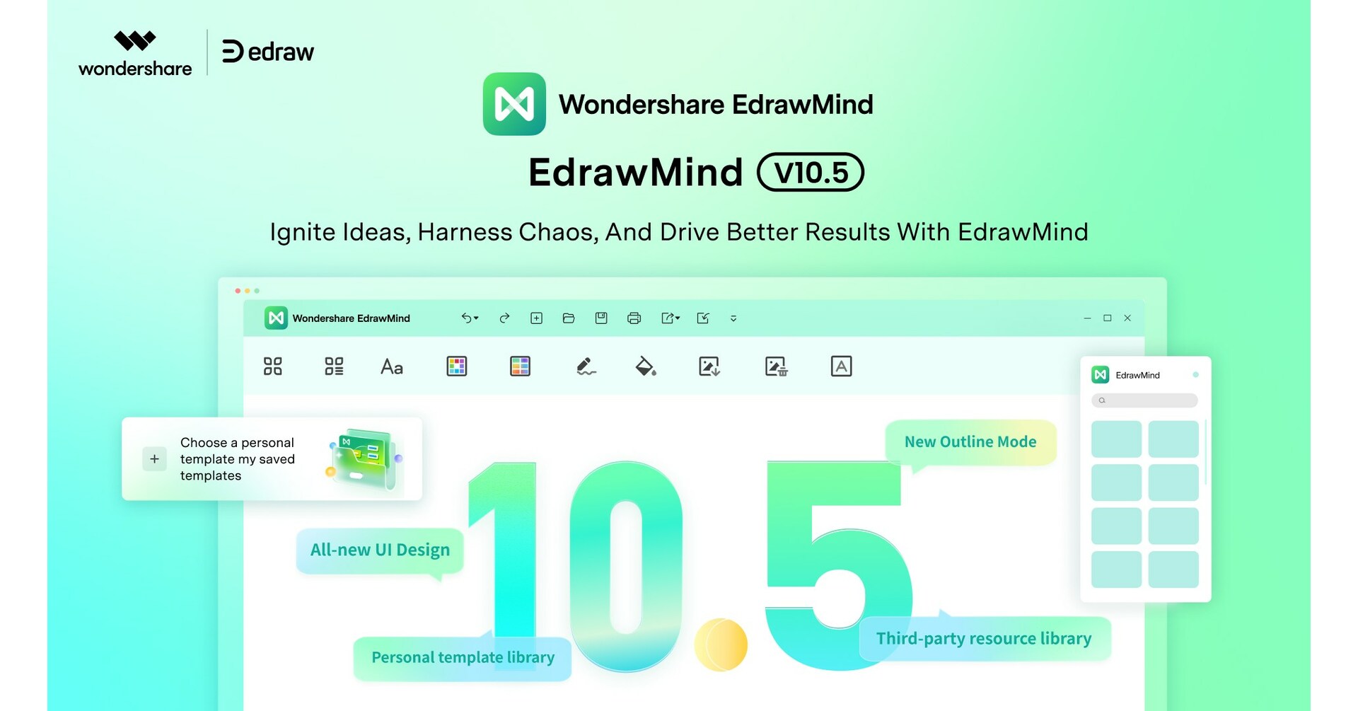 Wondershare Releases EdrawMind 10.5 Update That Features All New ...