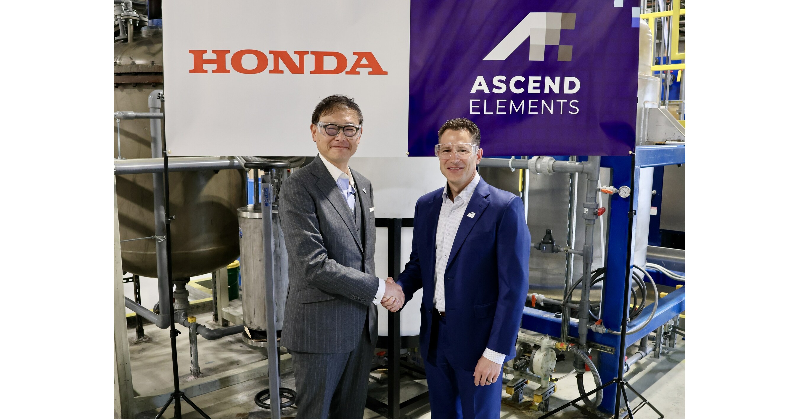 Ascend Elements and Honda Reach Basic Agreement to Collaborate on ...