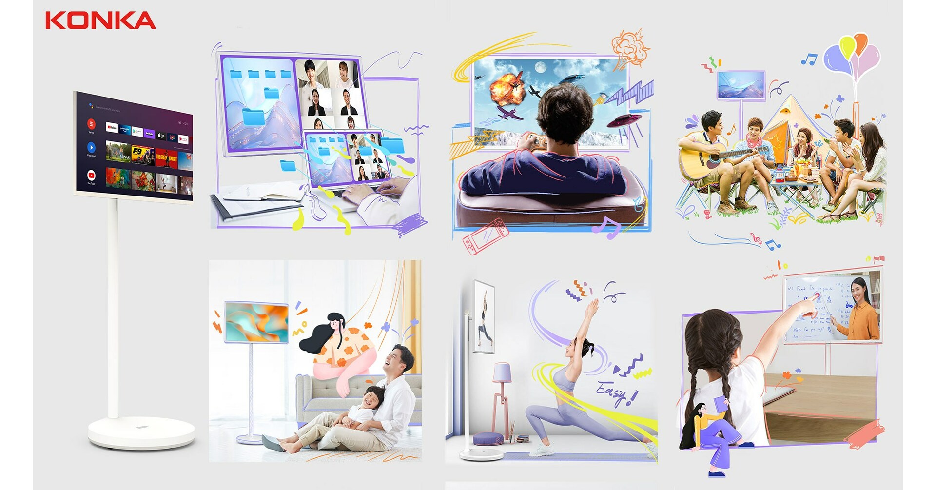 Entertainment Unplugged: KONKA Debuts 27-Inch Cordless Smart Monitor in ...