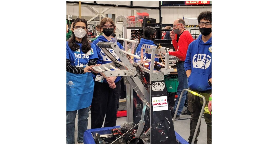 La Fondation Honda Canada annonce un partenariat de 375 000 $ avec FIRST Robotics Canada
