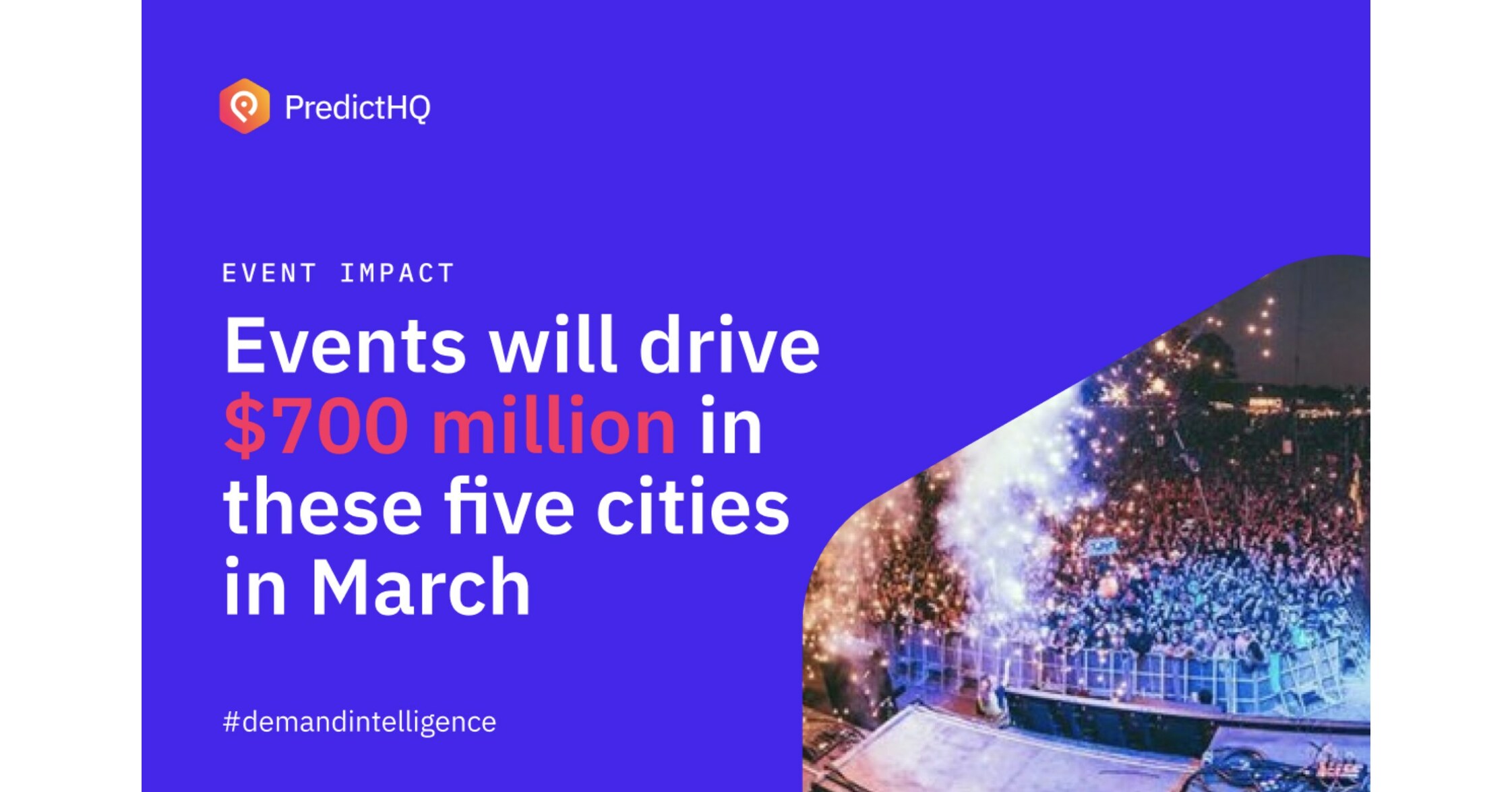 More than $700 million in event impact March for the US's busiest ...