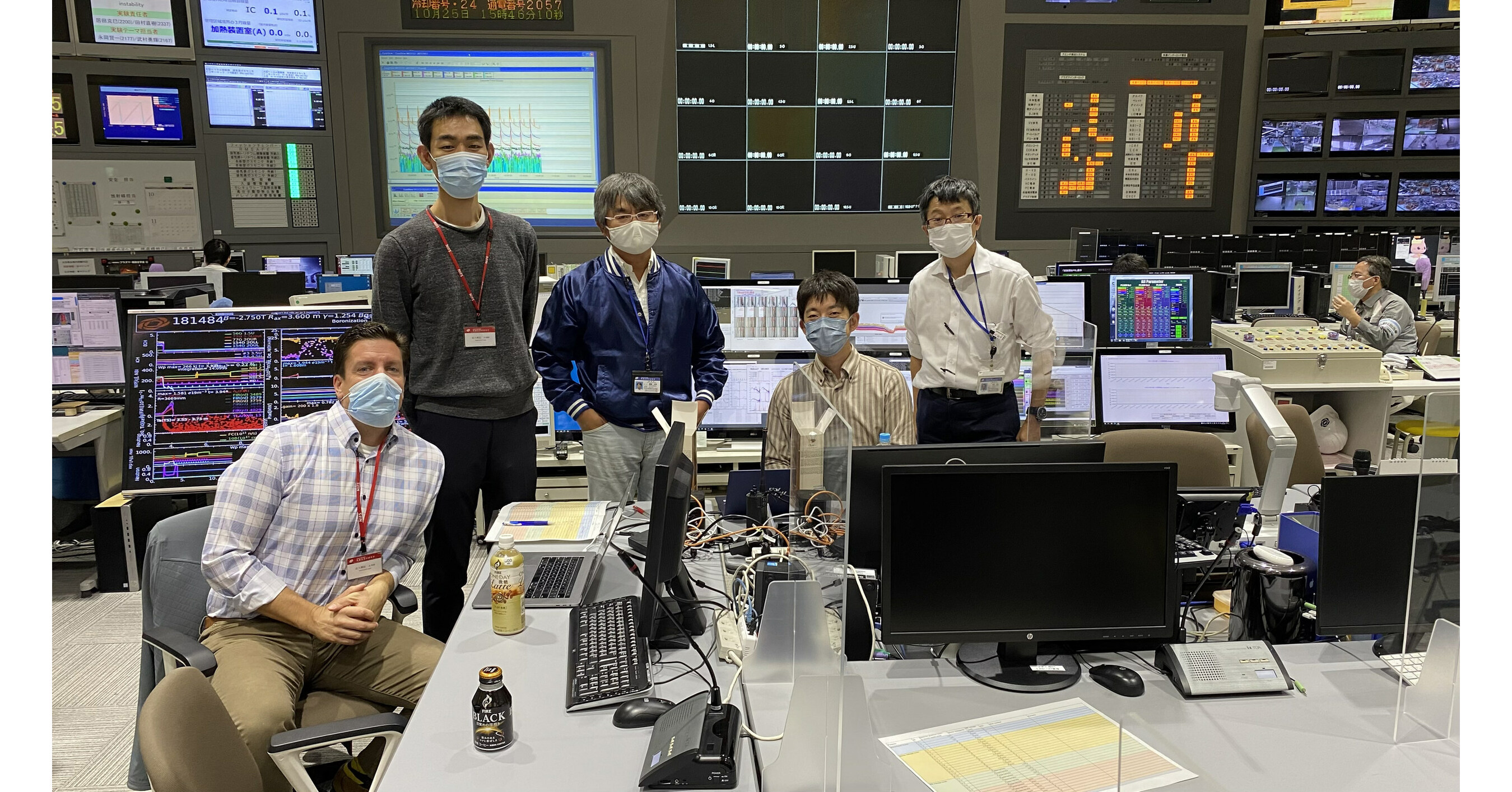 First measurements of hydrogen-boron fusion in a magnetically confined ...