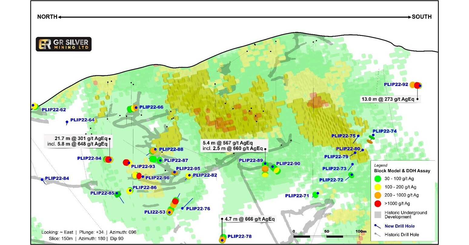 GR Silver Mining Reports Drill Hole Results from the Plomosas Mine Area ...