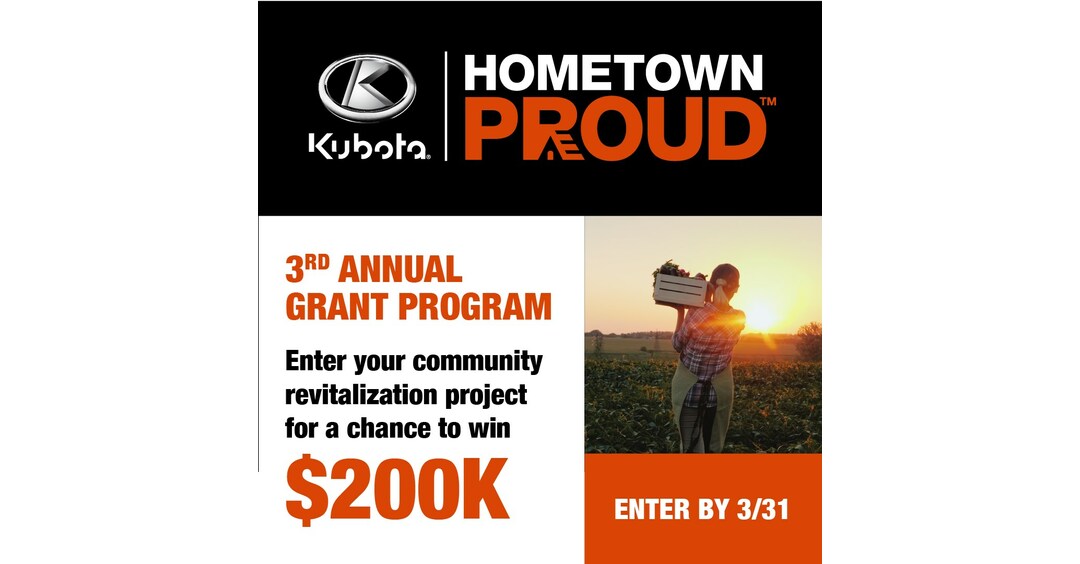2023 Official Call for Entries: The 'Kubota Hometown Proud' Community ...