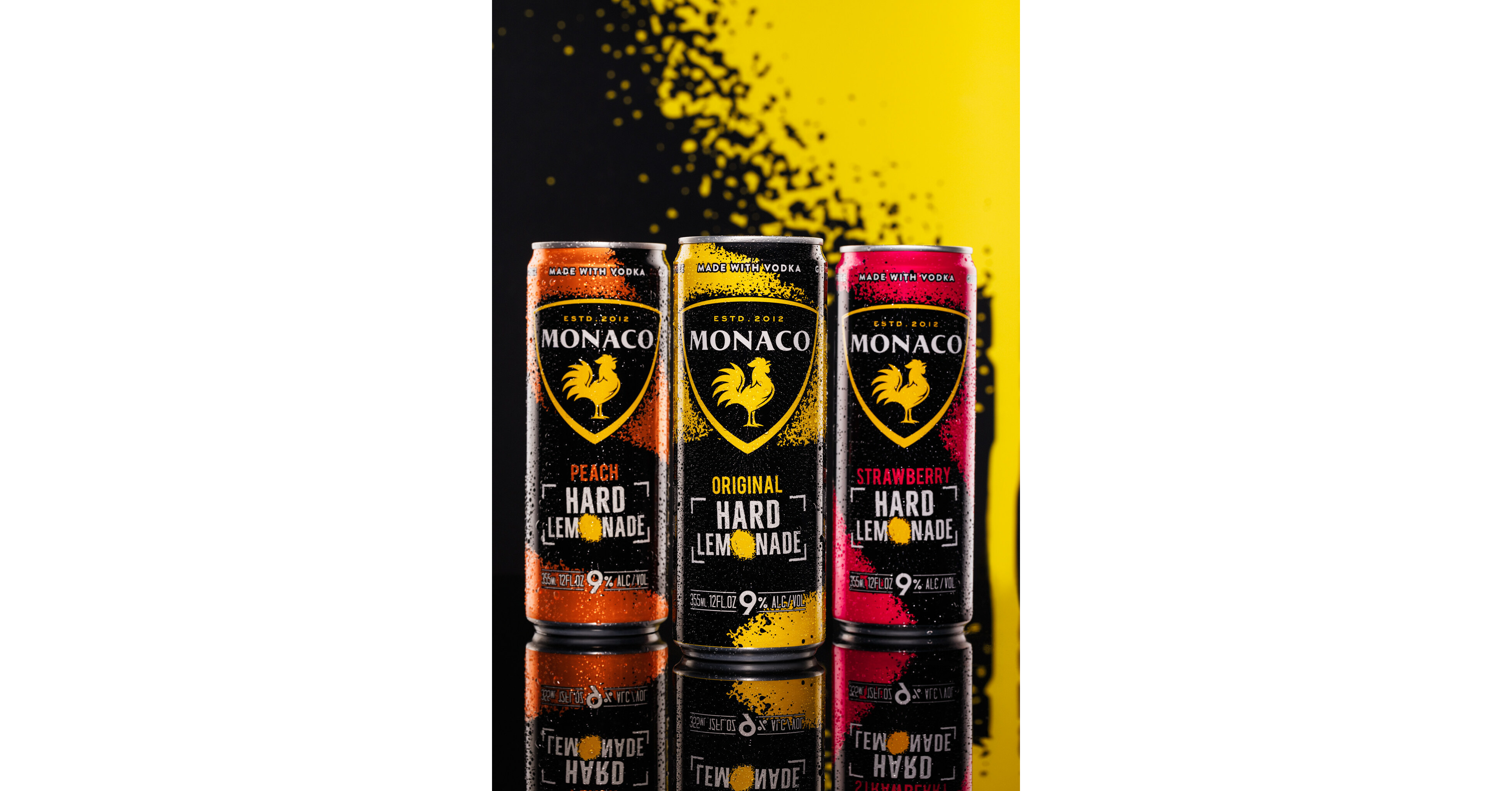 Monaco® Cocktails Expands Hard Lemonade Line