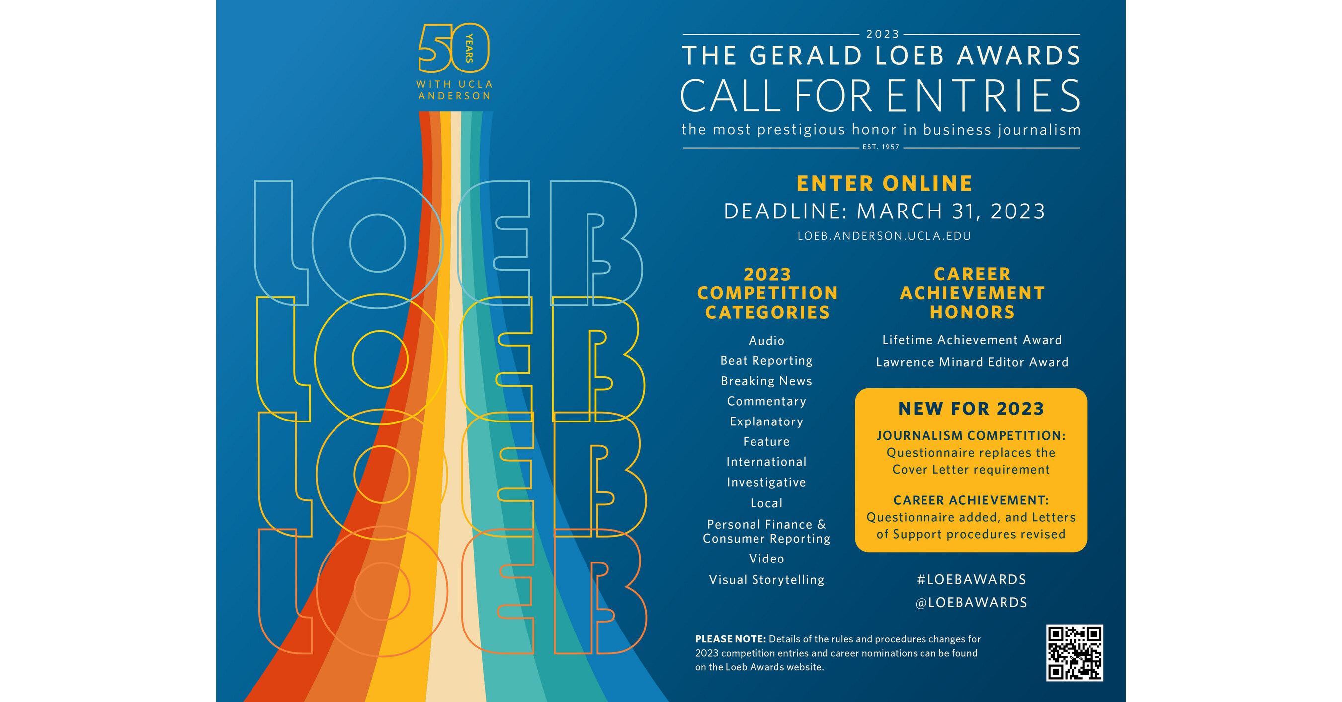 2023 LOEB AWARDS OPEN CALL FOR ENTRIES WITH MARCH 31 DEADLINE FOR ...
