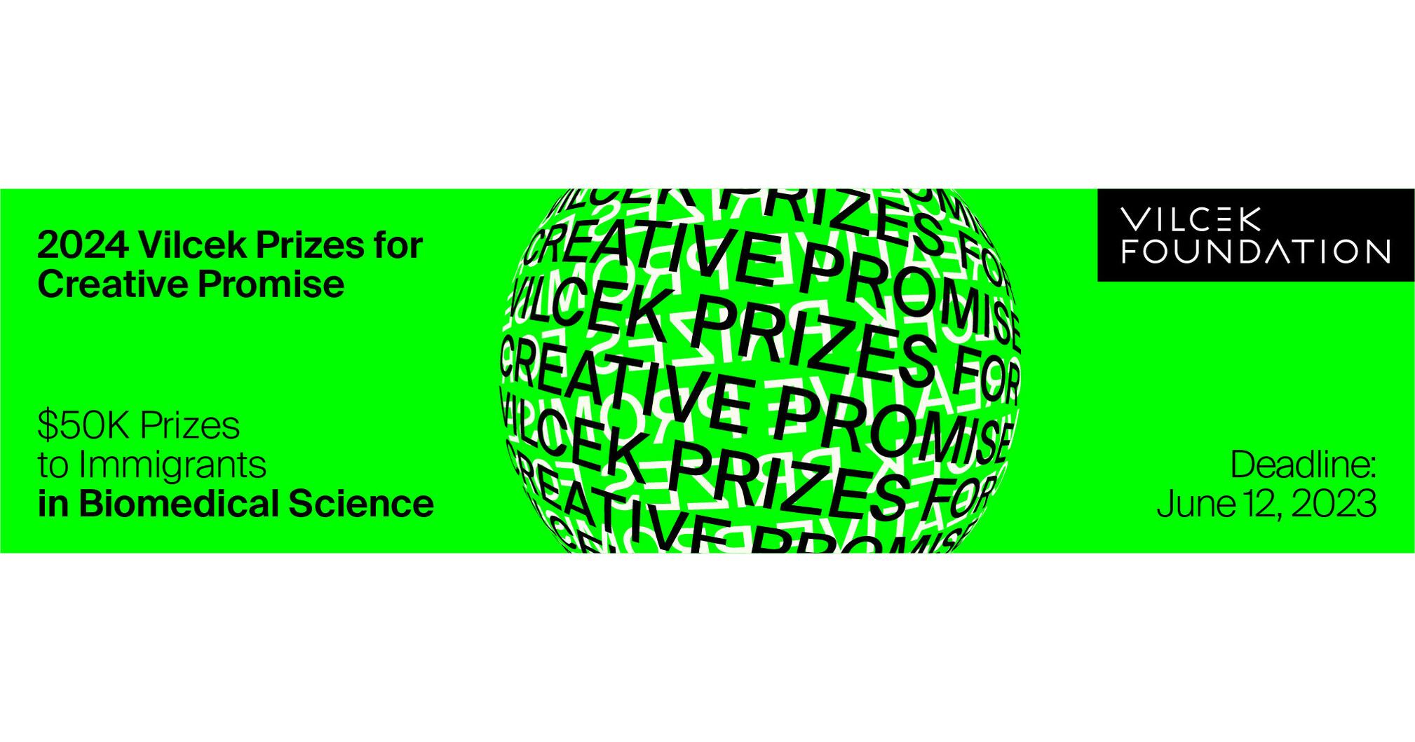 Vilcek Foundation announces open call for $150,000 in prizes to ...