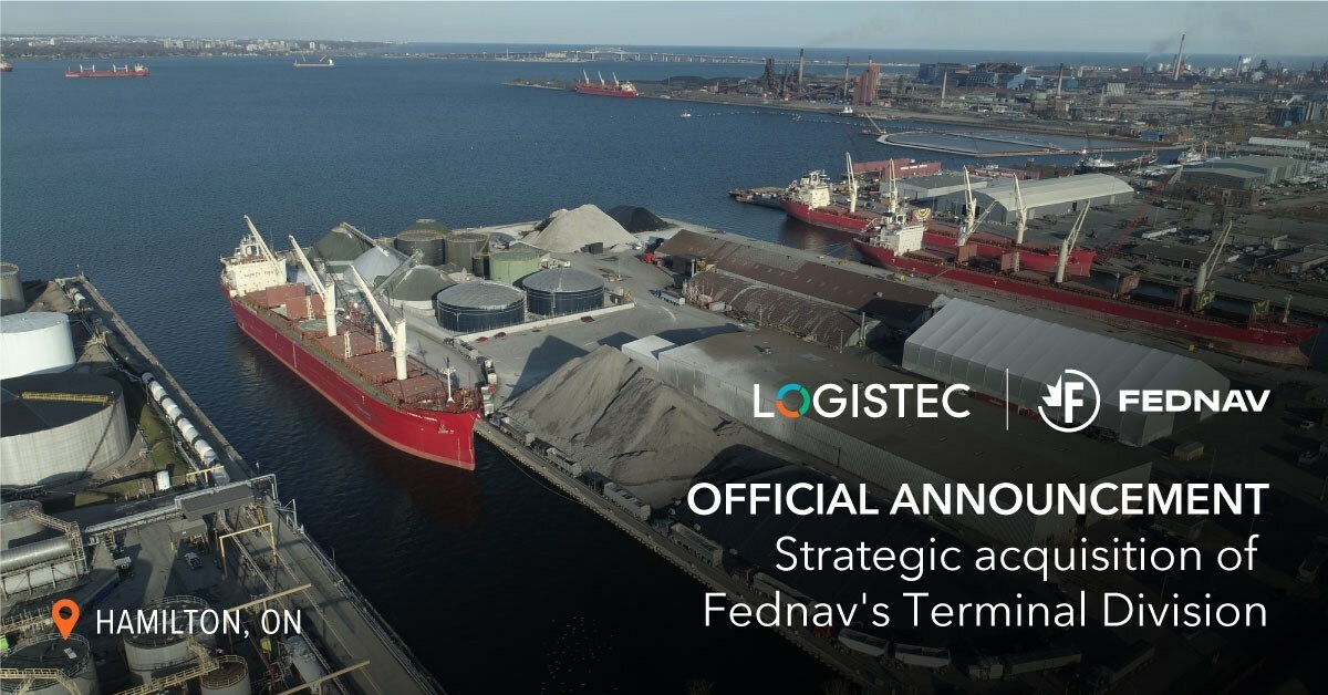 LOGISTEC Announces Strategic Acquisition of Fednav's Terminal Division ...