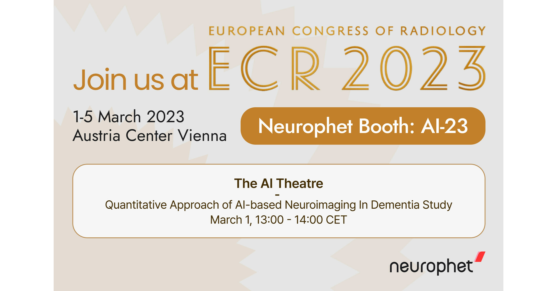 Neurophet to unveil new technology for analyzing ARIA side effect at ECR 2023