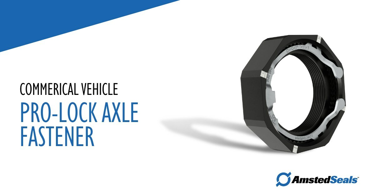 Amsted Seals® introduces easy-to-install Pro-Lock™ axle fastener to ...