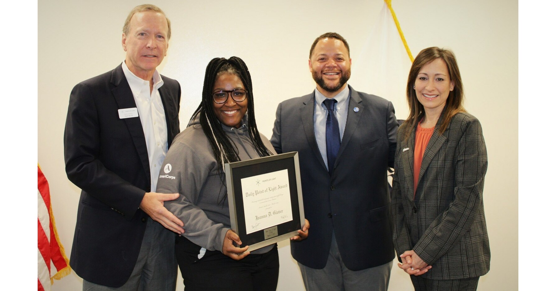 Points of Light Recognizes FEMA Corps Team Leader as 7,500th Daily ...