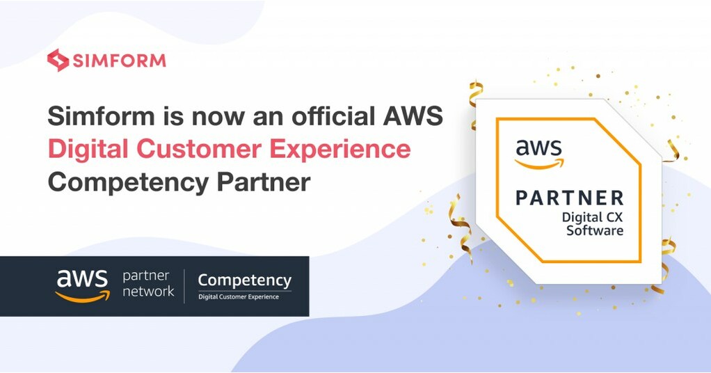 Simform Achieves AWS Digital Customer Experience (DCX) Competency Status
