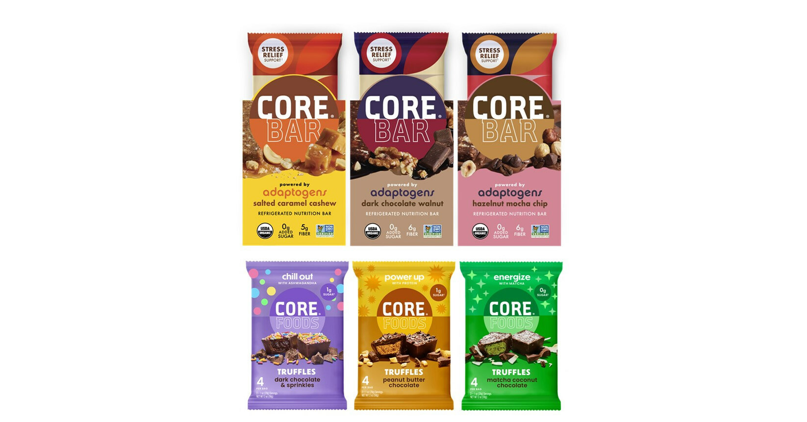 CORE® Foods to Showcase Two New Lines of Functional Snacks at Expo West