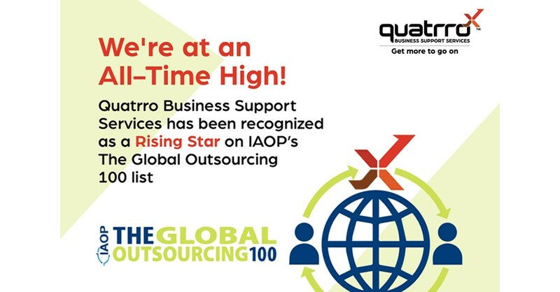 Quatrro Named to the IAOP 2023 Global Outsourcing 100®