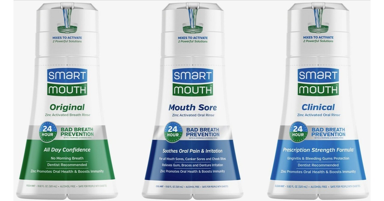 SmartMouth Introduces New Size Options for Activated Mouthwash Product ...