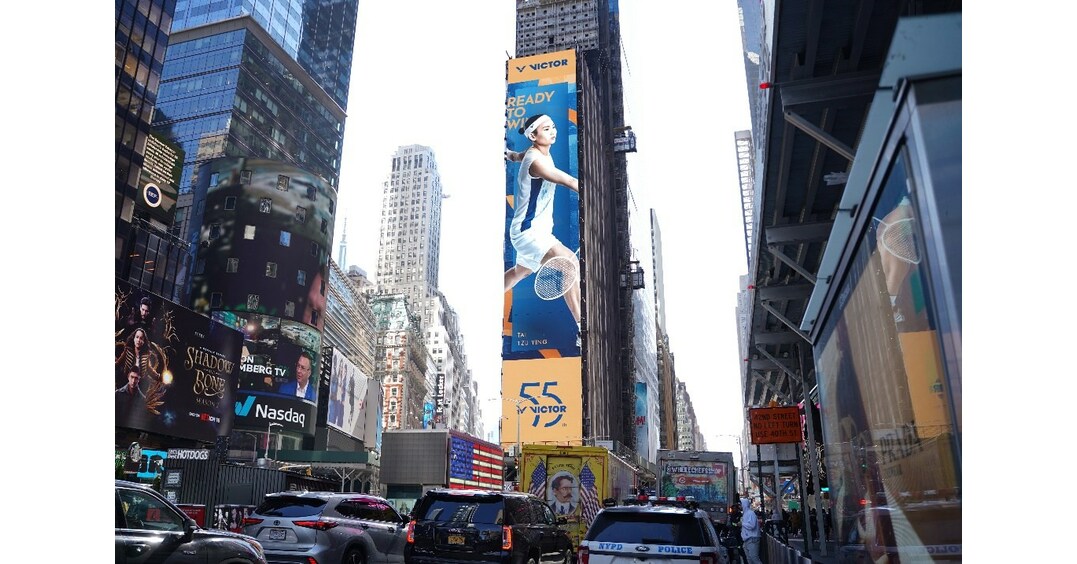 Team VICTOR Lights Up Times Square Billboard to Celebrate VICTOR's 55th ...
