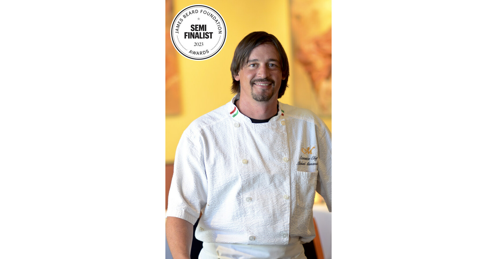 Michaelangelo's Chef Named James Beard Awards Semifinalist