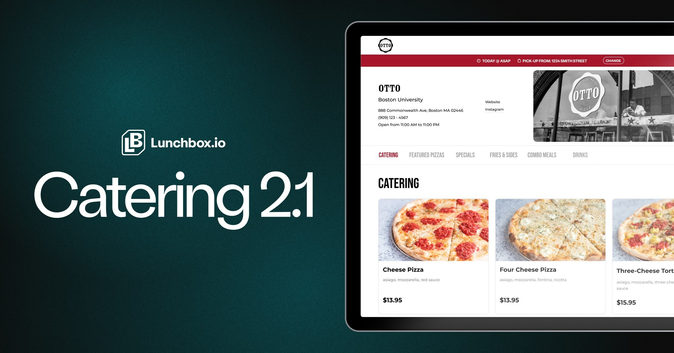 LUNCHBOX UNVEILS NEW CATERING PLATFORM FOR ENTERPRISE RESTAURANTS TO KEEP UP WITH THE RECENT ...