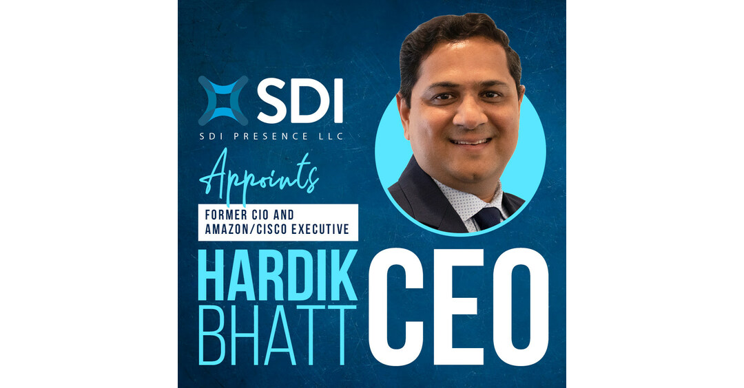 SDI Presence Appoints Former CIO and Amazon/Cisco Executive Hardik ...