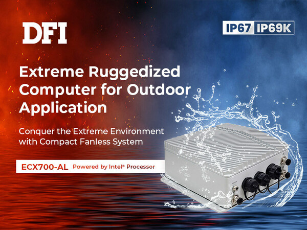 DFI Launches Ruggedized IP69K Rated Waterproof Industrial Computer ...