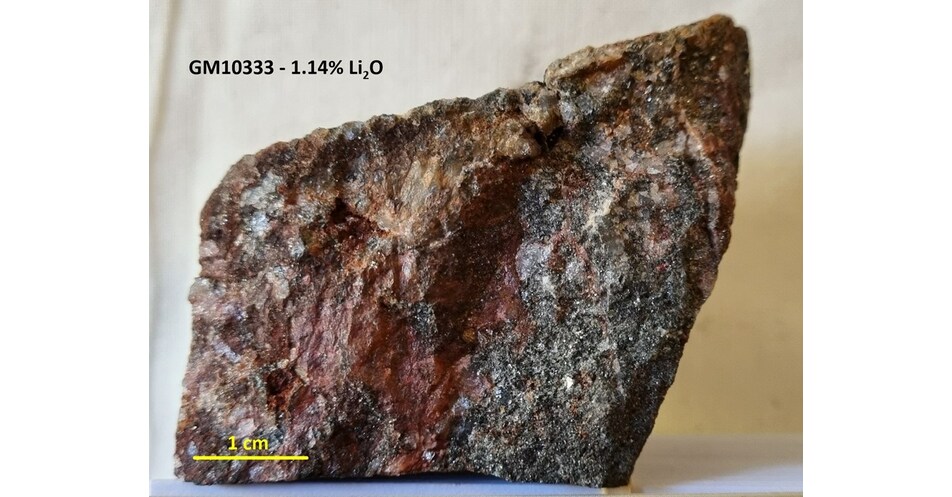 TINONE EXPANDS ZONE OF LITHIUM MINERALIZATION AND DISCOVERS HIGHER ...