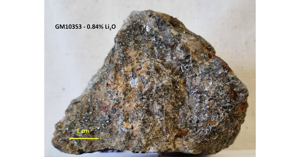 TINONE EXPANDS ZONE OF LITHIUM MINERALIZATION AND DISCOVERS HIGHER ...