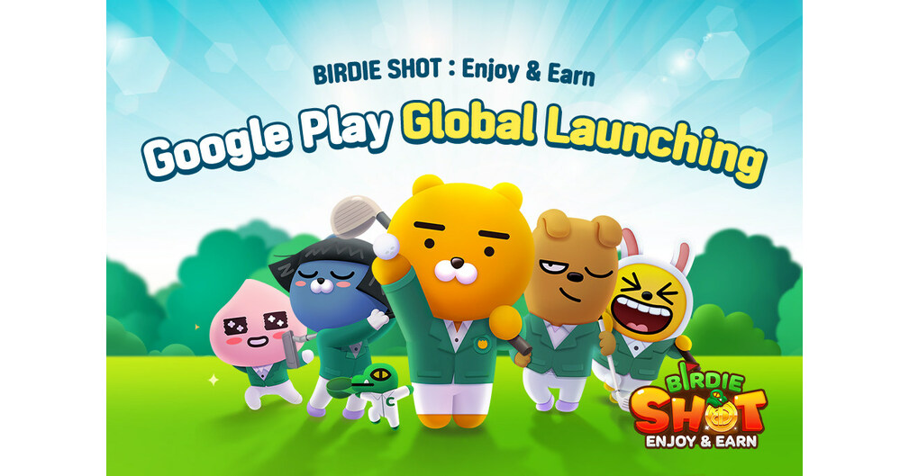 Blockchain Casual Golf Game 'BIRDIE SHOT' Global Launching on Google Play