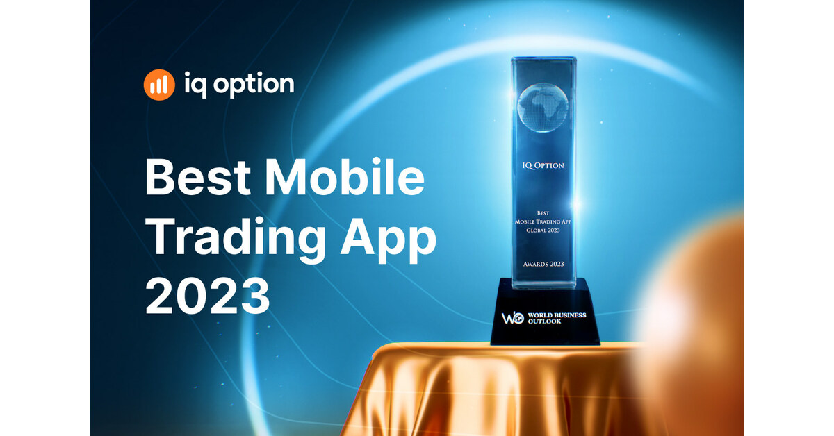 IQ Option Receives Best Mobile Trading App 2023 Award from World ...