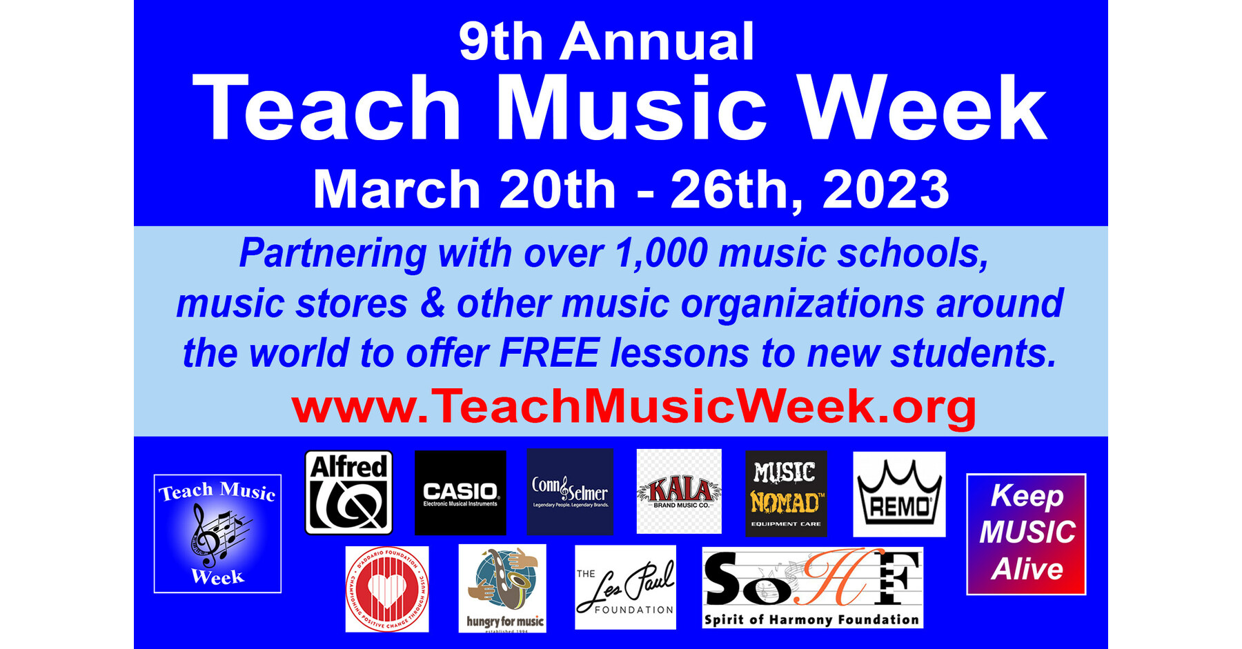 Keep Music Alive Partners with Music & Arts to Celebrate 9th Annual ...